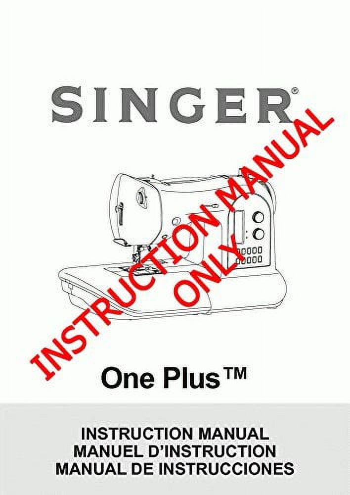 Singer 14T968DC Sewing Machine/Embroidery/Serger Owners Manual Reprint ...