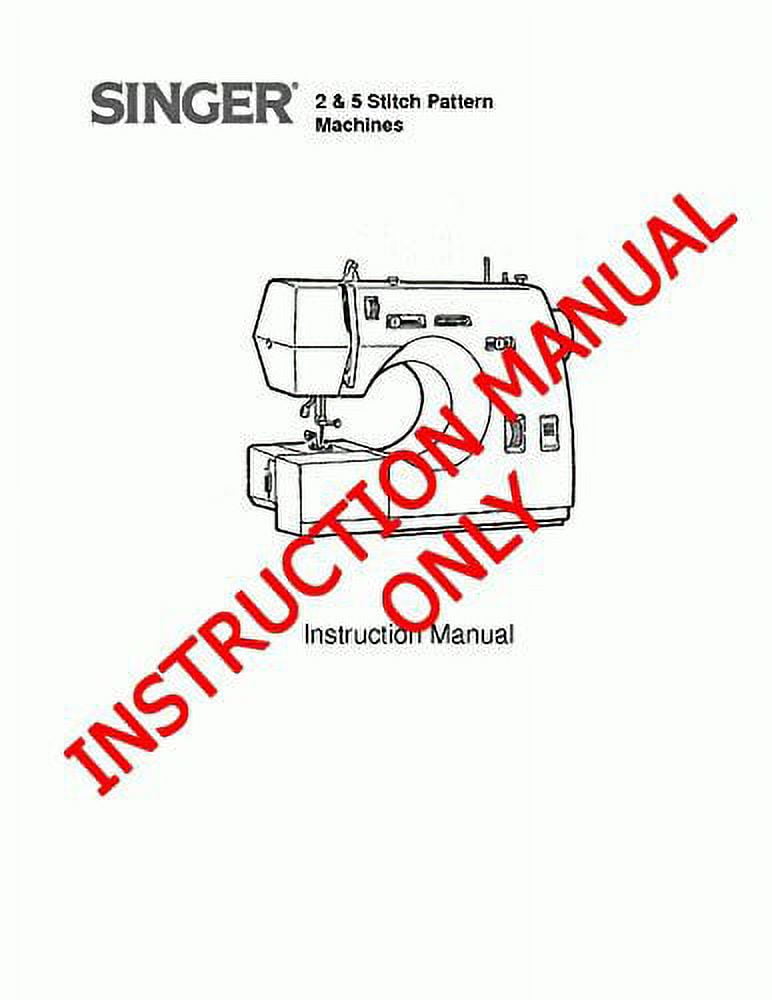 Singer 30215 Sewing Machine/Embroidery/Serger Owners Manual - Walmart.com