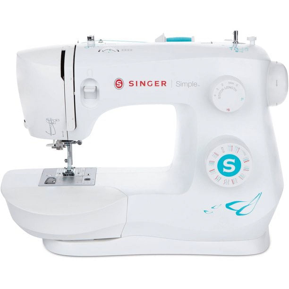 Singer 3337 Simple 29-stitch Sewing Machine - Walmart.com