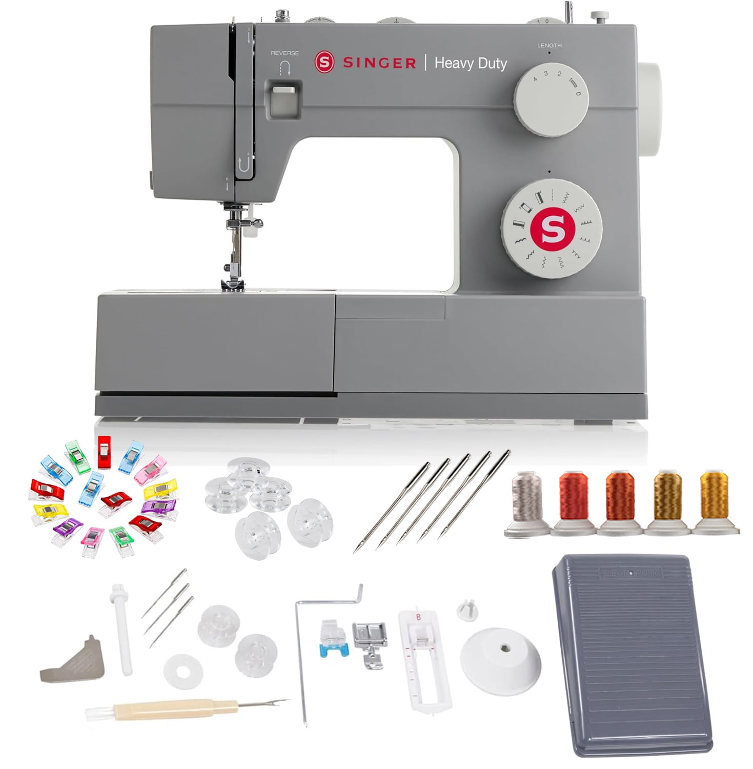 Professional Start - Singer 4411 Heavy Duty Mechanical Sewing Machine ...