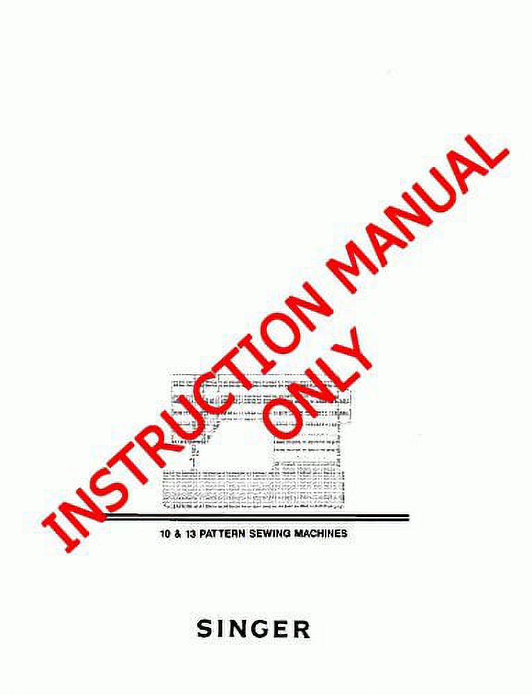 Singer 4613-6230-6252-7033-7035-9112-9113 Sewing Machine Owners Manual ...