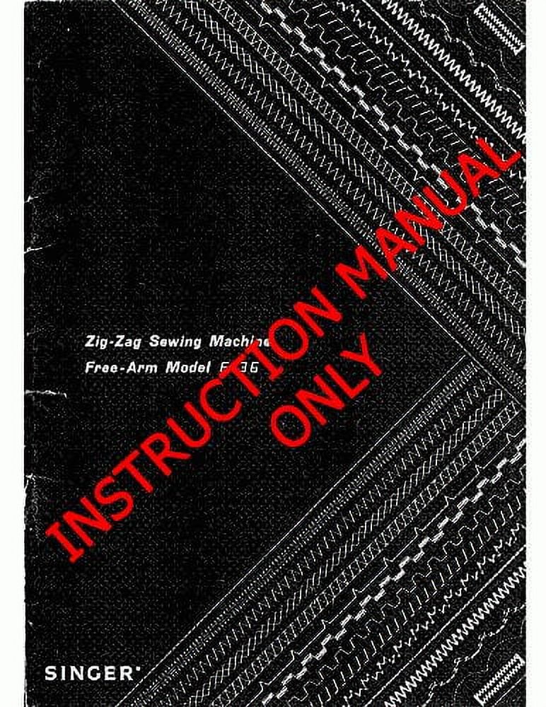 Singer 6136 Sewing Machine/Embroidery/Serger Owners Manual - Walmart.com