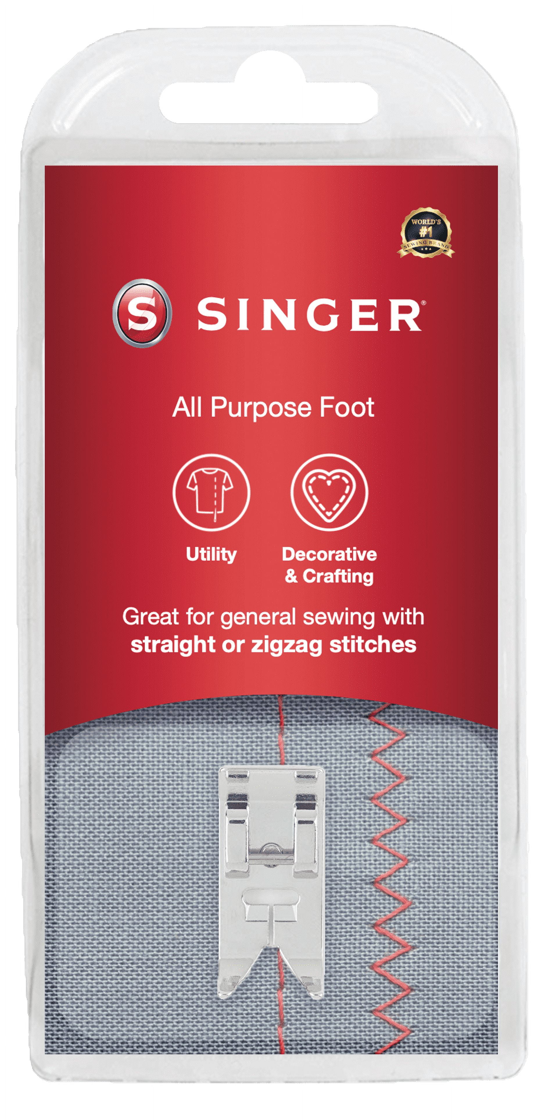 Singer® All-Purpose Metal Foot For Low-Shank Sewing Machines - Walmart.com