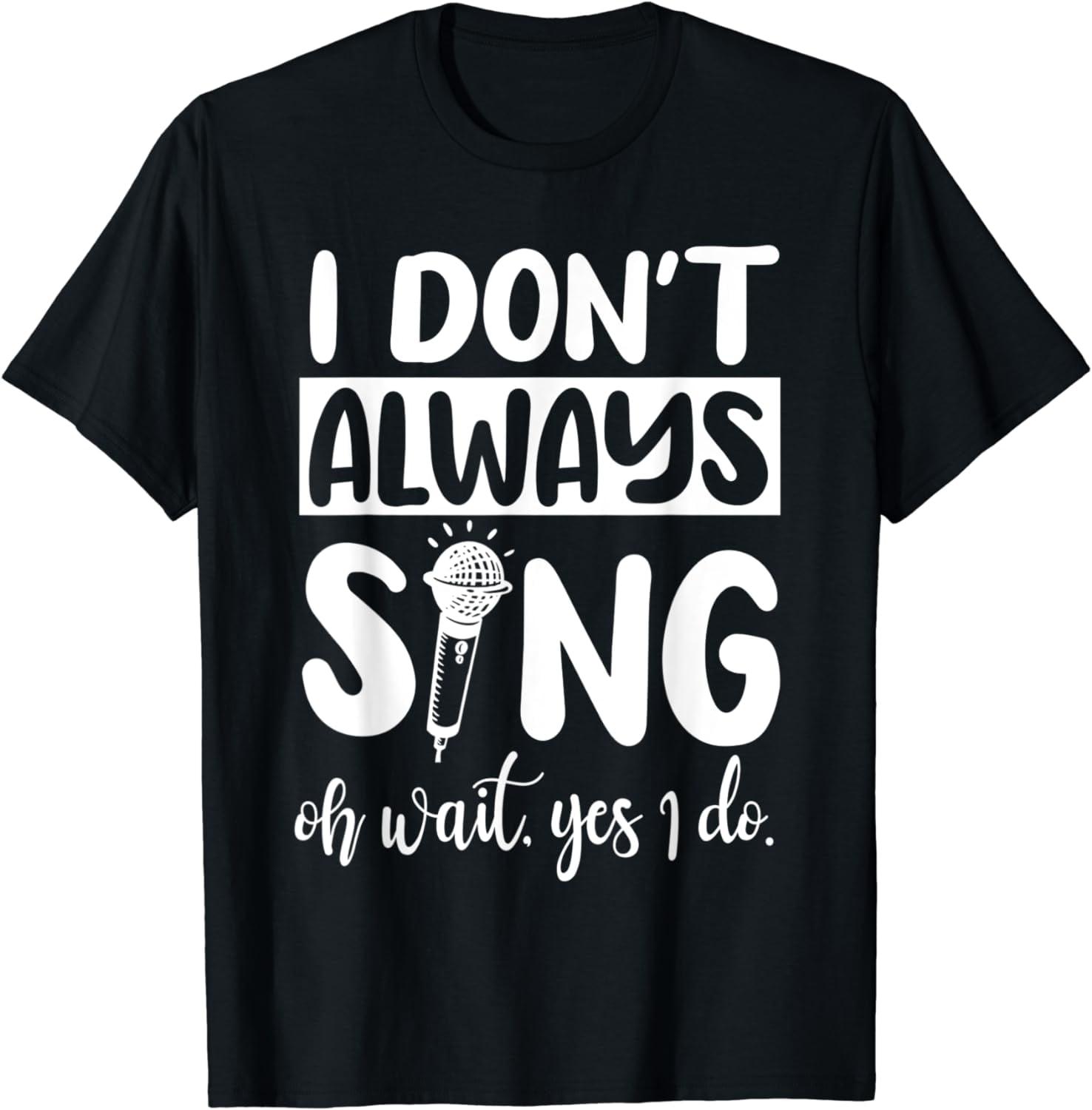 Singer Artist Musician Vocalist Music Performer Songbird T-Shirt ...