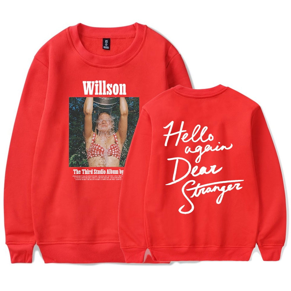 Singer Ashe Willson Album Logo Merch Crewneck Sweatshirts Cosplay Women ...