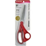 Singer Bent Scissors, 8-1/2", Contoured Red Handle - Walmart.com
