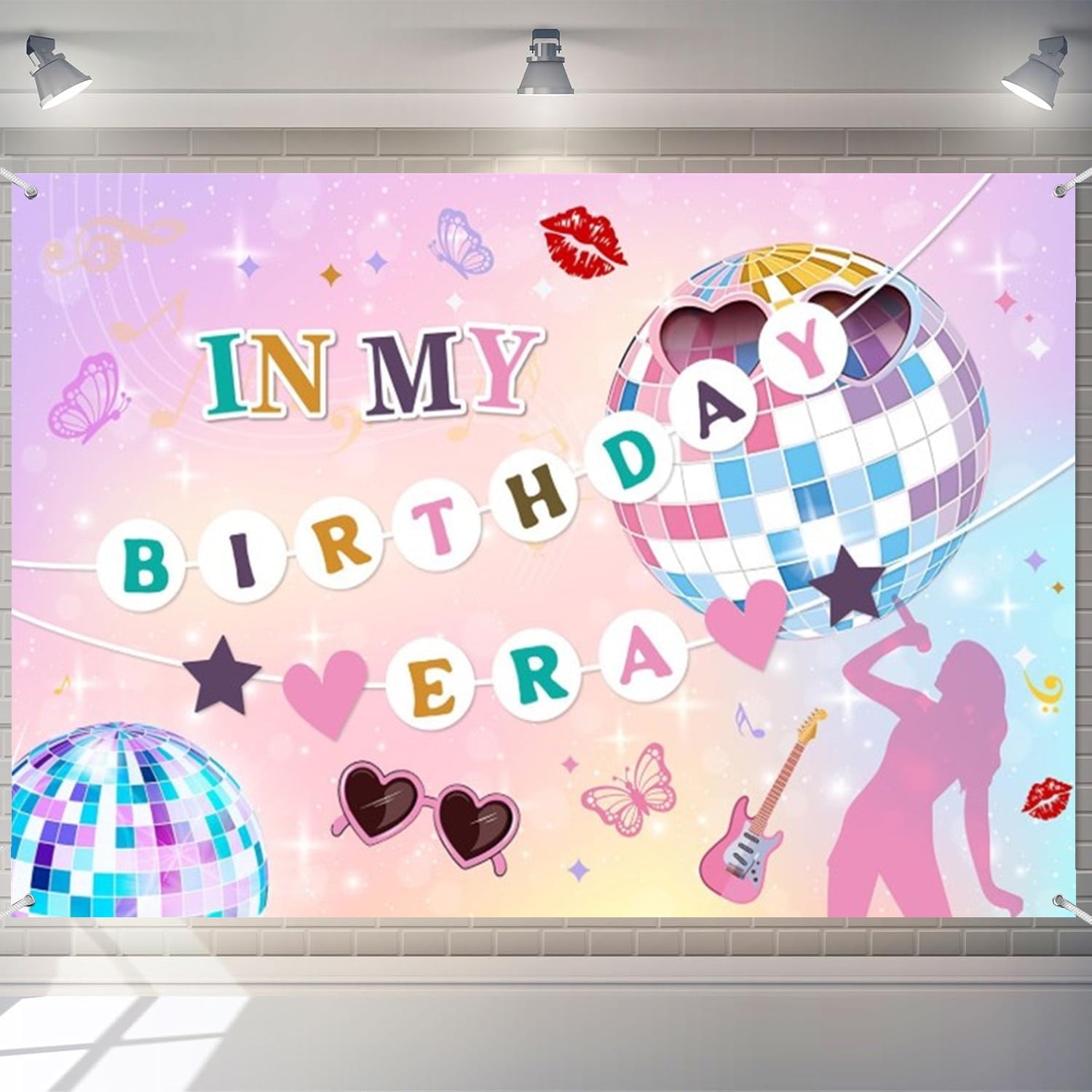 7x5Ft Birthday Party Decorations Backdrop Banner For Women Girls in My ...