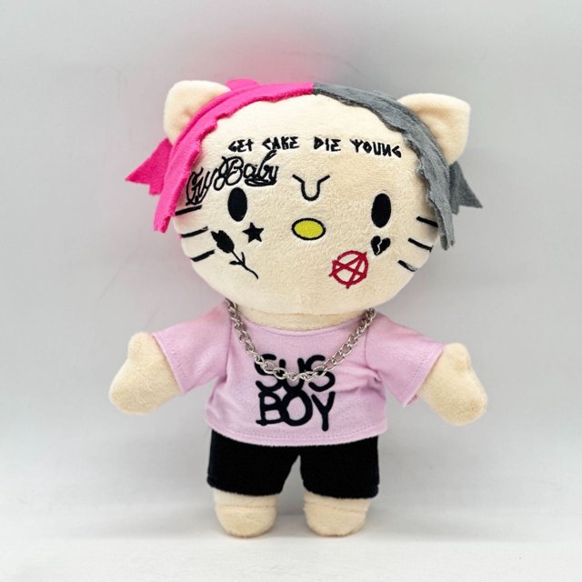 Singer Cat Plush Toy, Music Lover Trendy, Lil singer Peep Cat Doll ...
