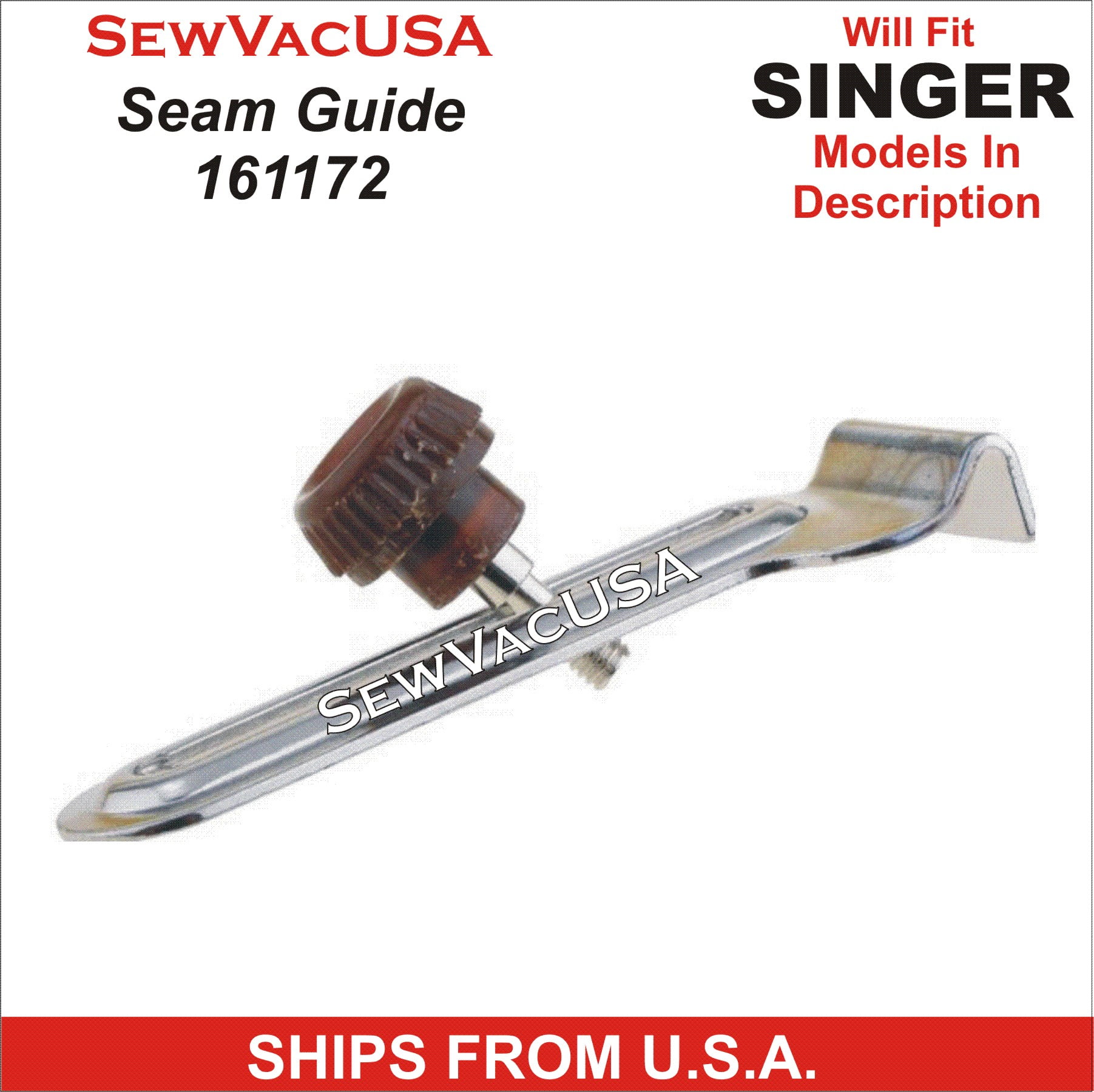 Singer Compatible Featherweight 221 & 222 Seam Guide 161172, 25527 Also ...