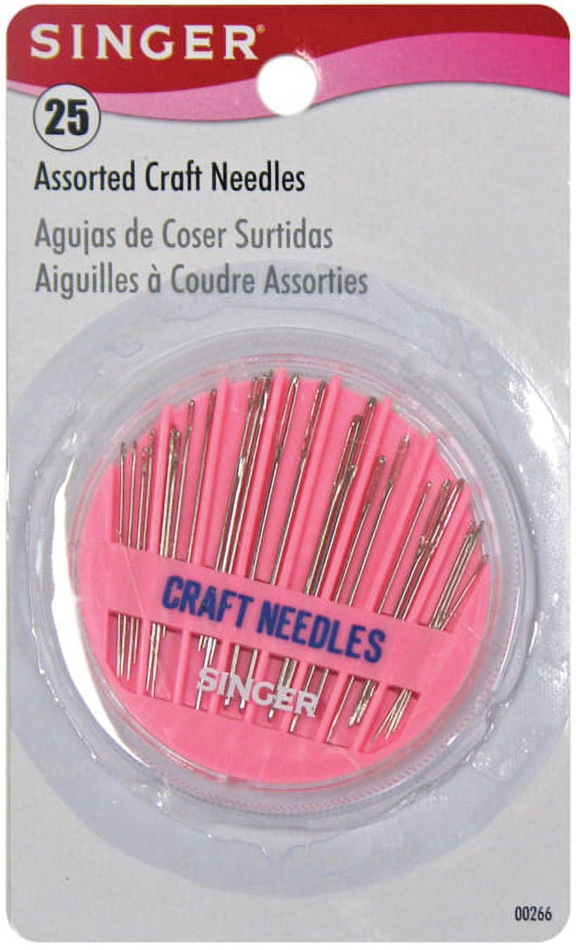 Singer Craft Needle Compact-Assorted 25/Pkg - Walmart.com