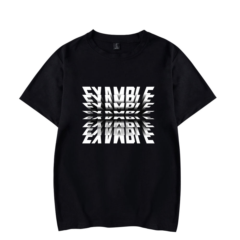 Singer Example Merch shirt Summer 2D Stamping Round Neck Short Sleeve ...