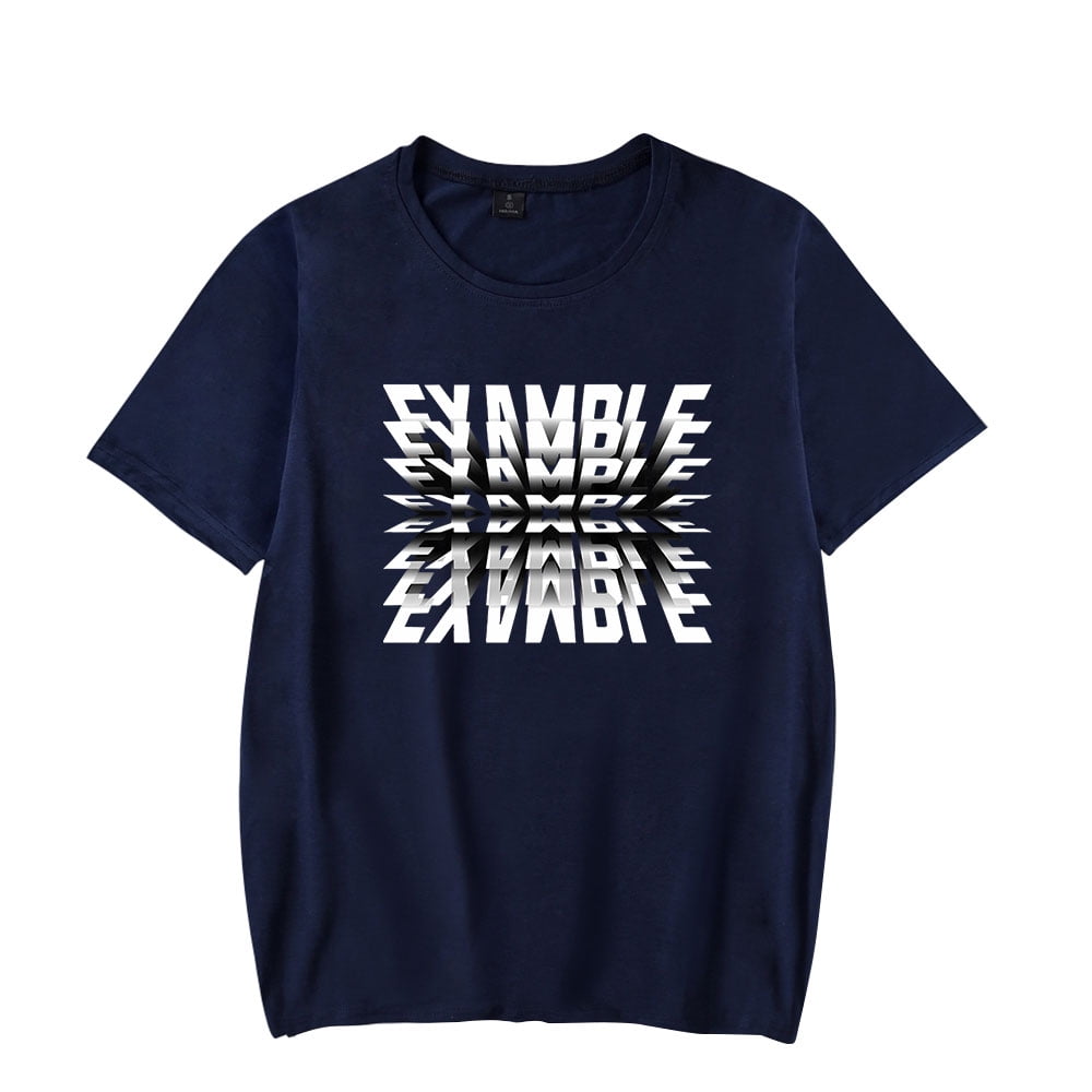 Singer Example Merch shirt Summer 2D Stamping Round Neck Short Sleeve ...