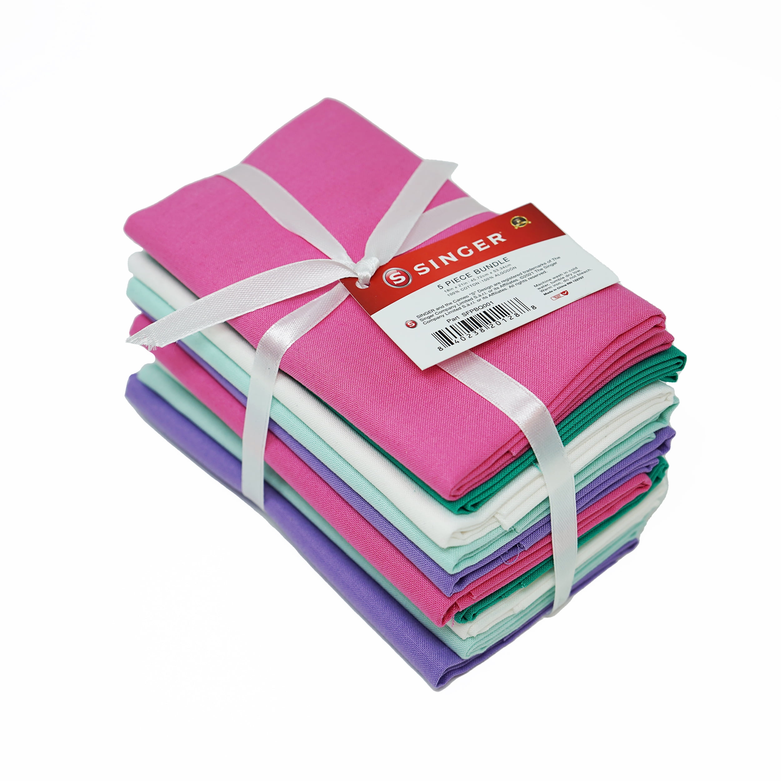 Singer Fabric, 100% Cotton, 10 Pieces, 18 x 21 inch, Quilting Crafting ...