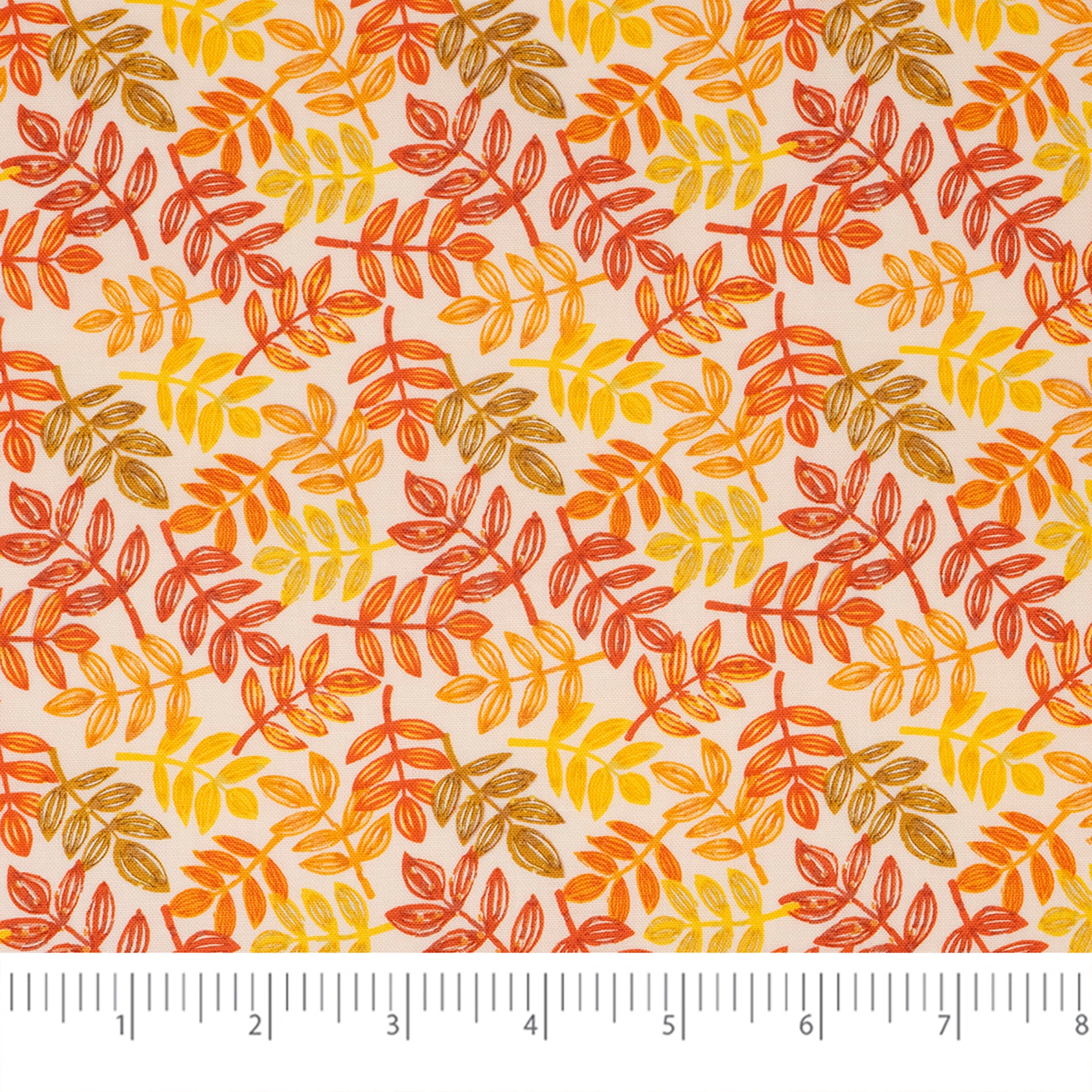 Singer Fabric, 100% Cotton, Sewing & Crafting, 44" Wide, Fall Leaves ...