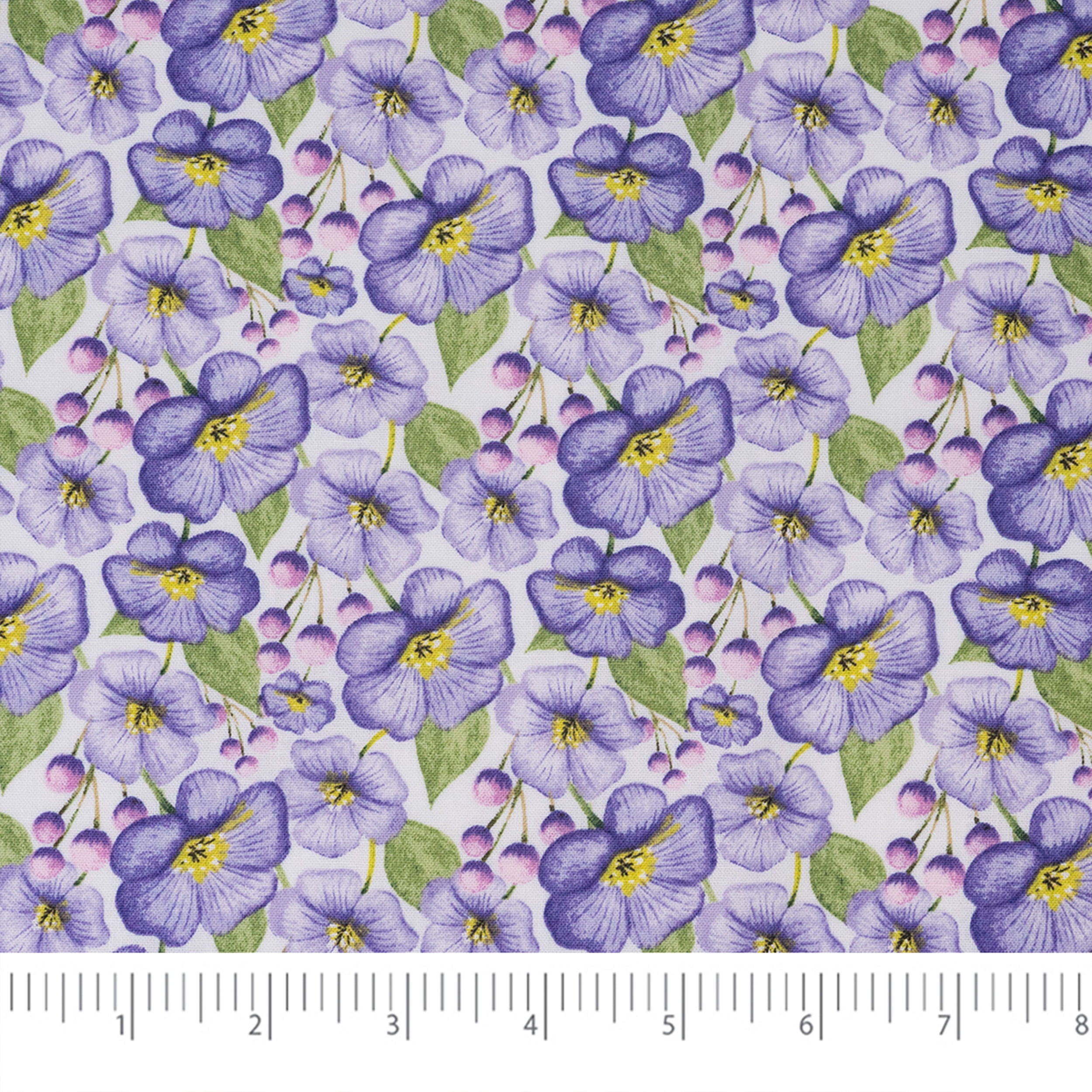 Singer Fabric, 100% Cotton, Sewing & Crafting, 44" Wide, Packed Purple ...