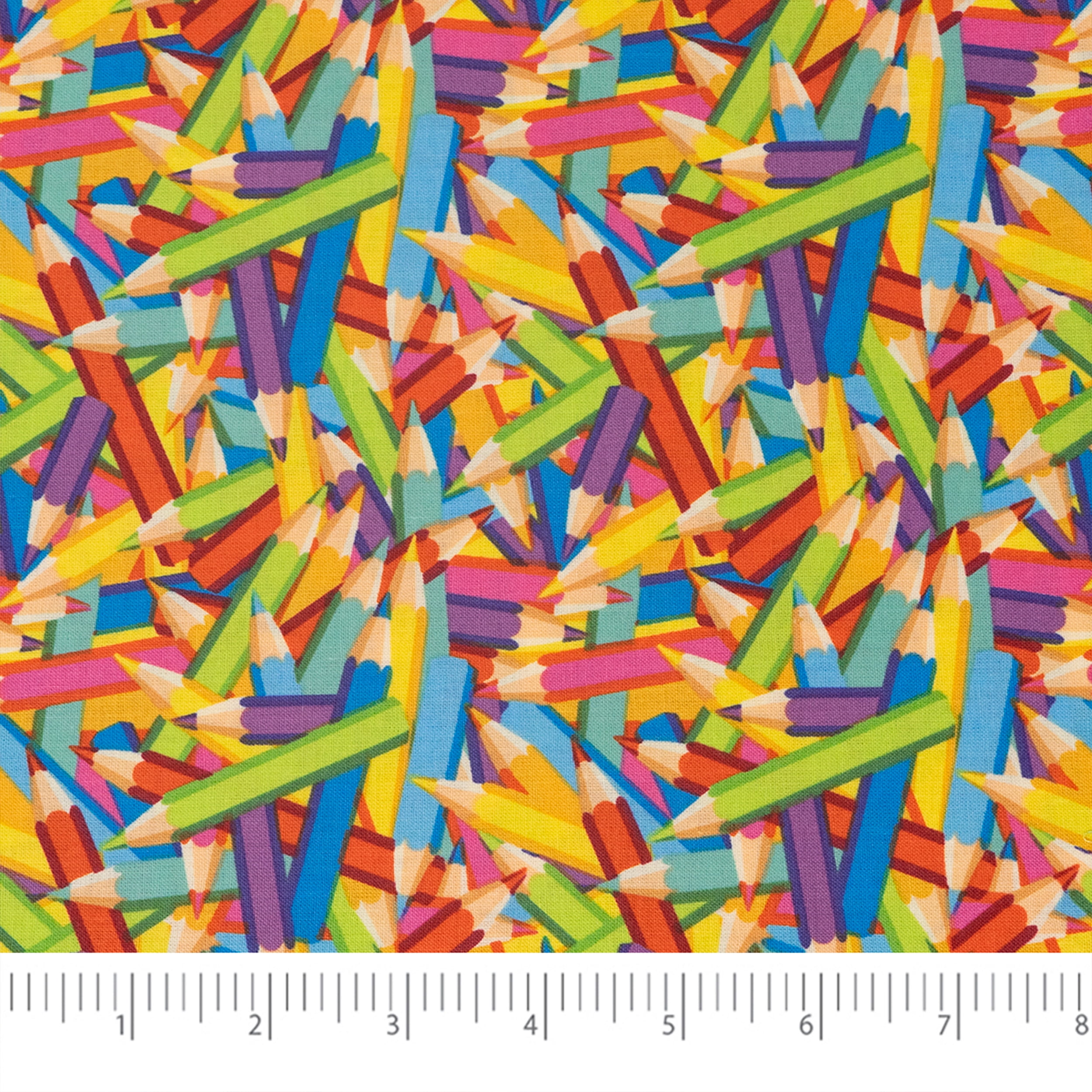 Singer Fabric, 100% Cotton, Sewing & Crafting, 44" Wide, Rainbow Packed ...