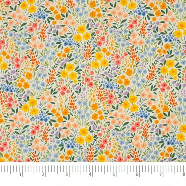 Singer Print Fabric, 100% Premium Cotton, Sewing Quilting, 44 inch ...