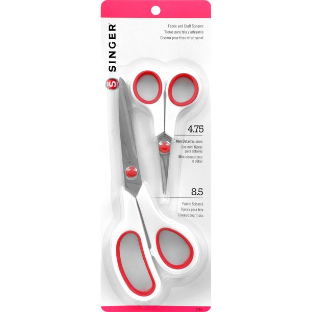 Singer Fabric and Craft Scissors - 2 PK, 2.0 PACK - Walmart.com