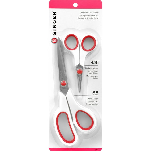 Singer Fabric and Craft Scissors - 2 PK, 2.0 PACK - Walmart.com