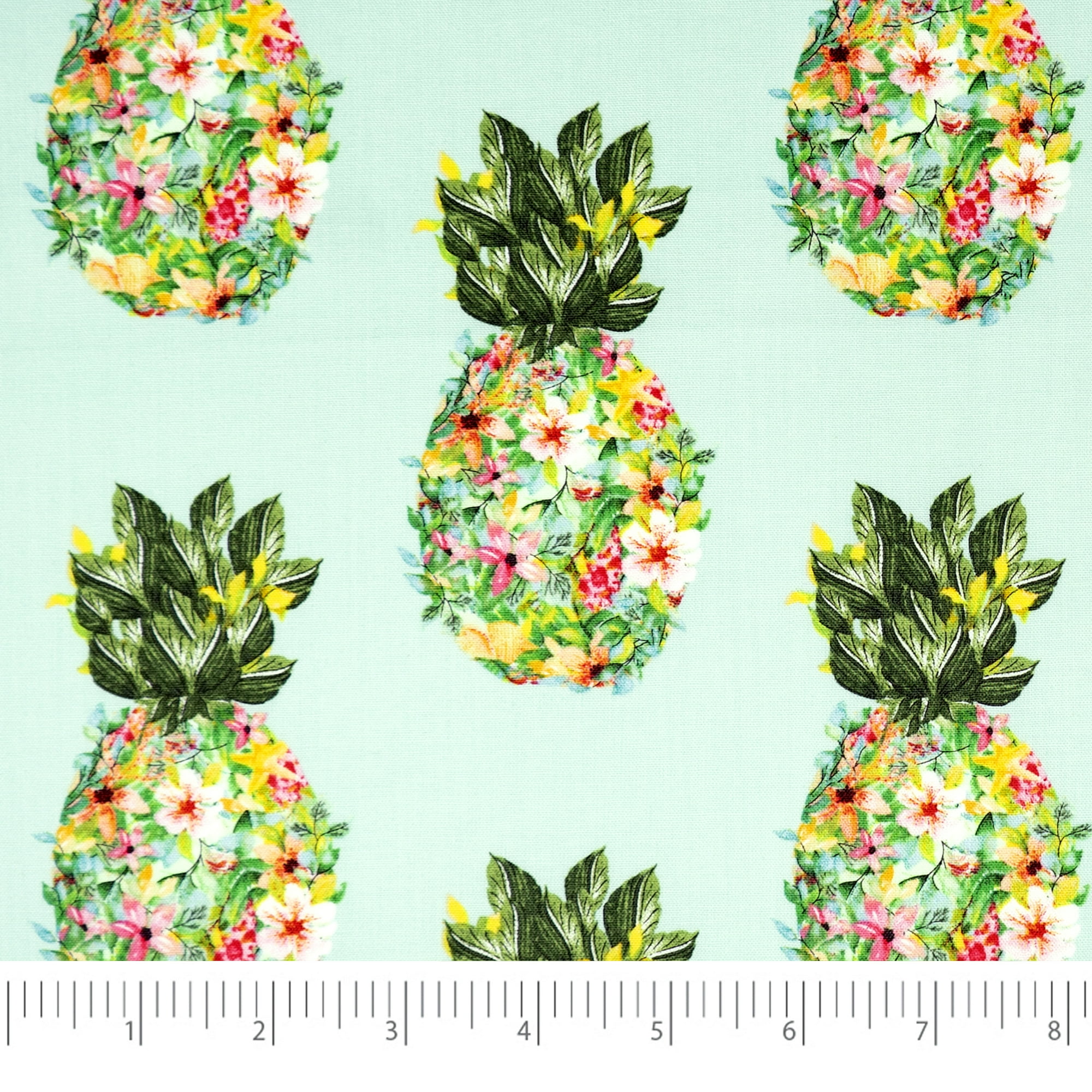 Pineapple Print Fabric
