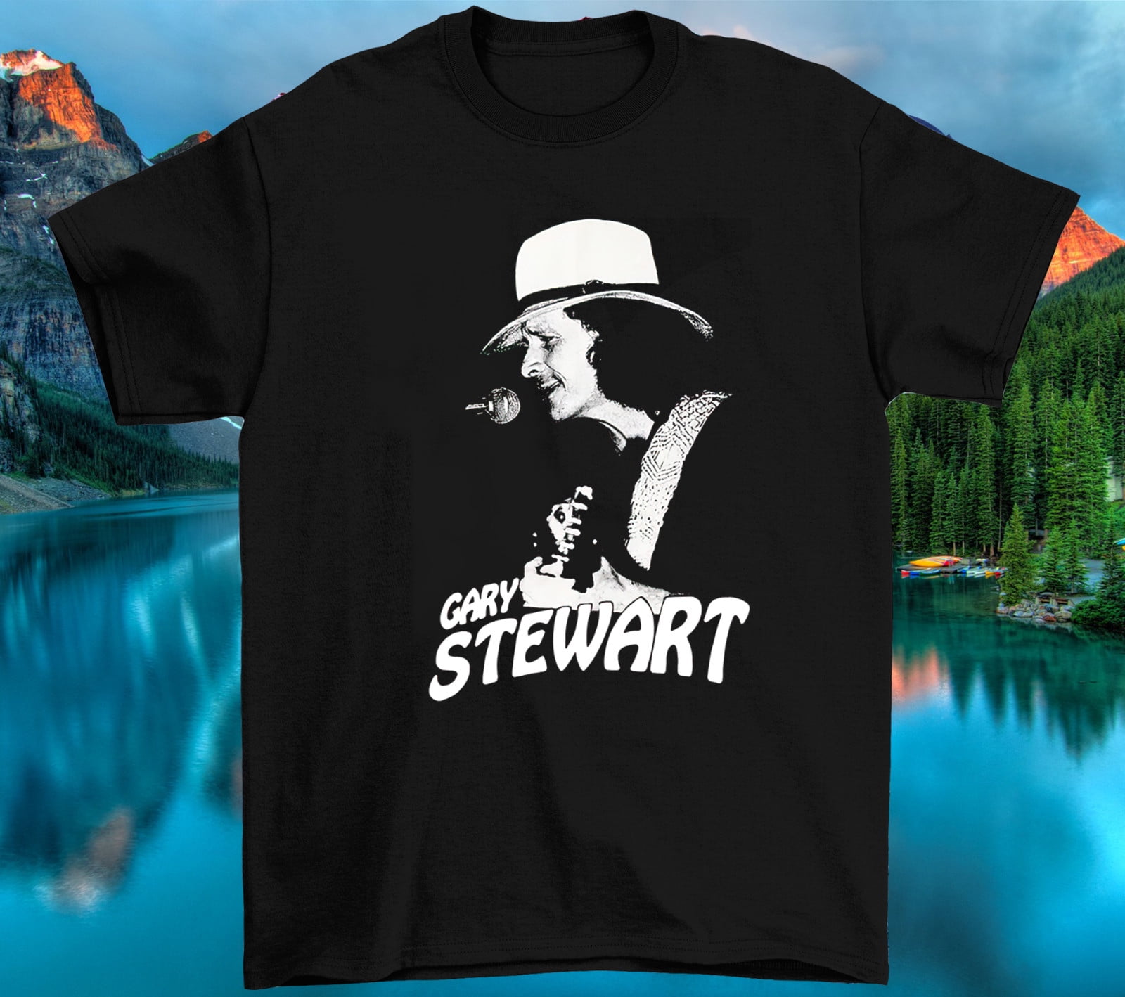 Singer Gary Stewart T SHIRT Black Szie S M L 2345XL GO820 - Walmart.com