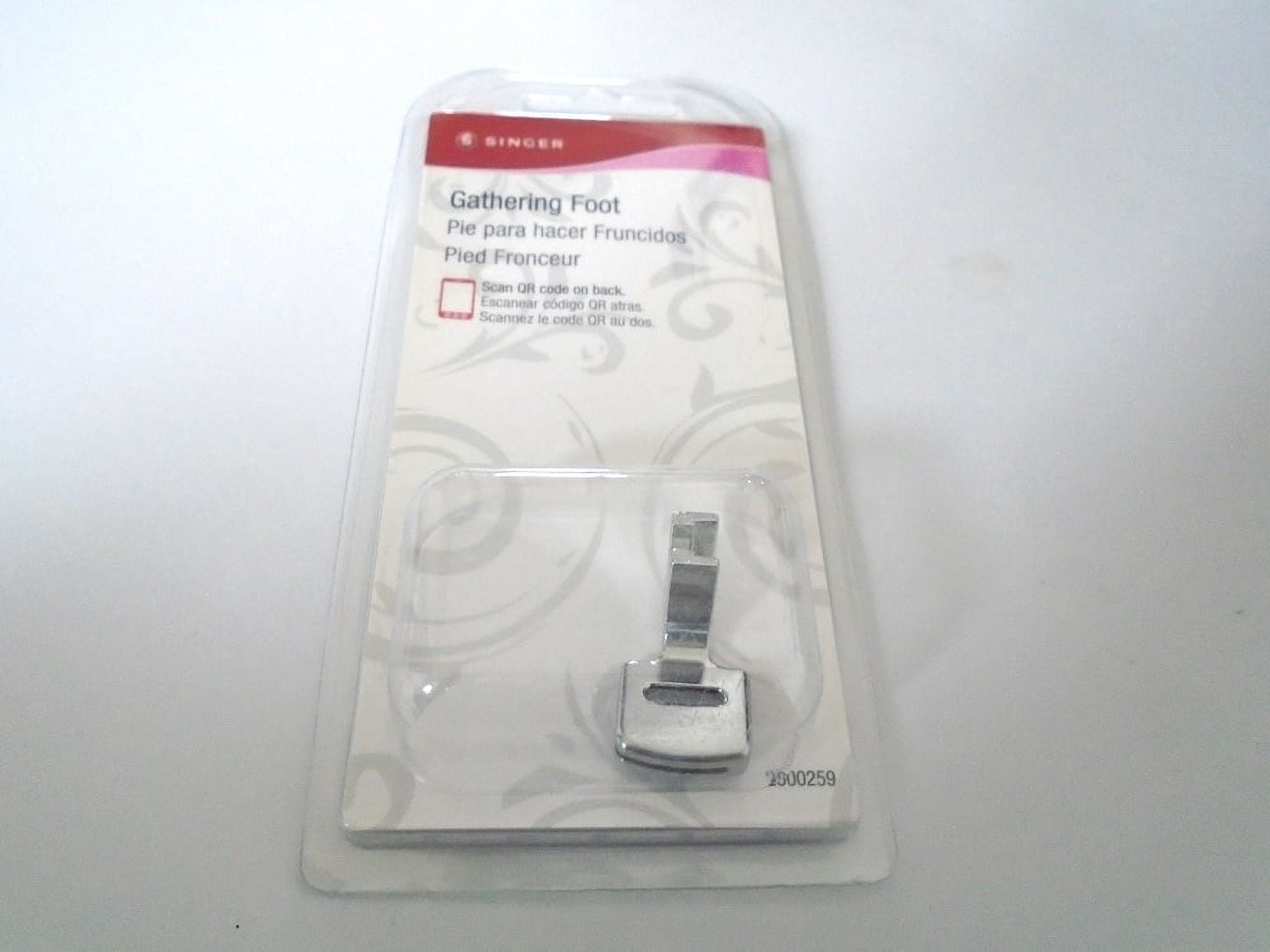 Singer Genuine Gathering Foot For Low Shank Sewing Machines 2500259 ...