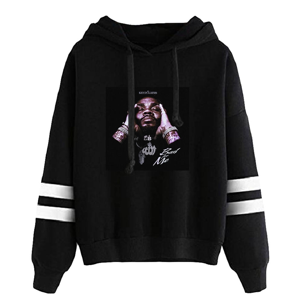 Singer Kevin Gates Pocketless Hoodie Sweatshirts Pullover Streetwear ...