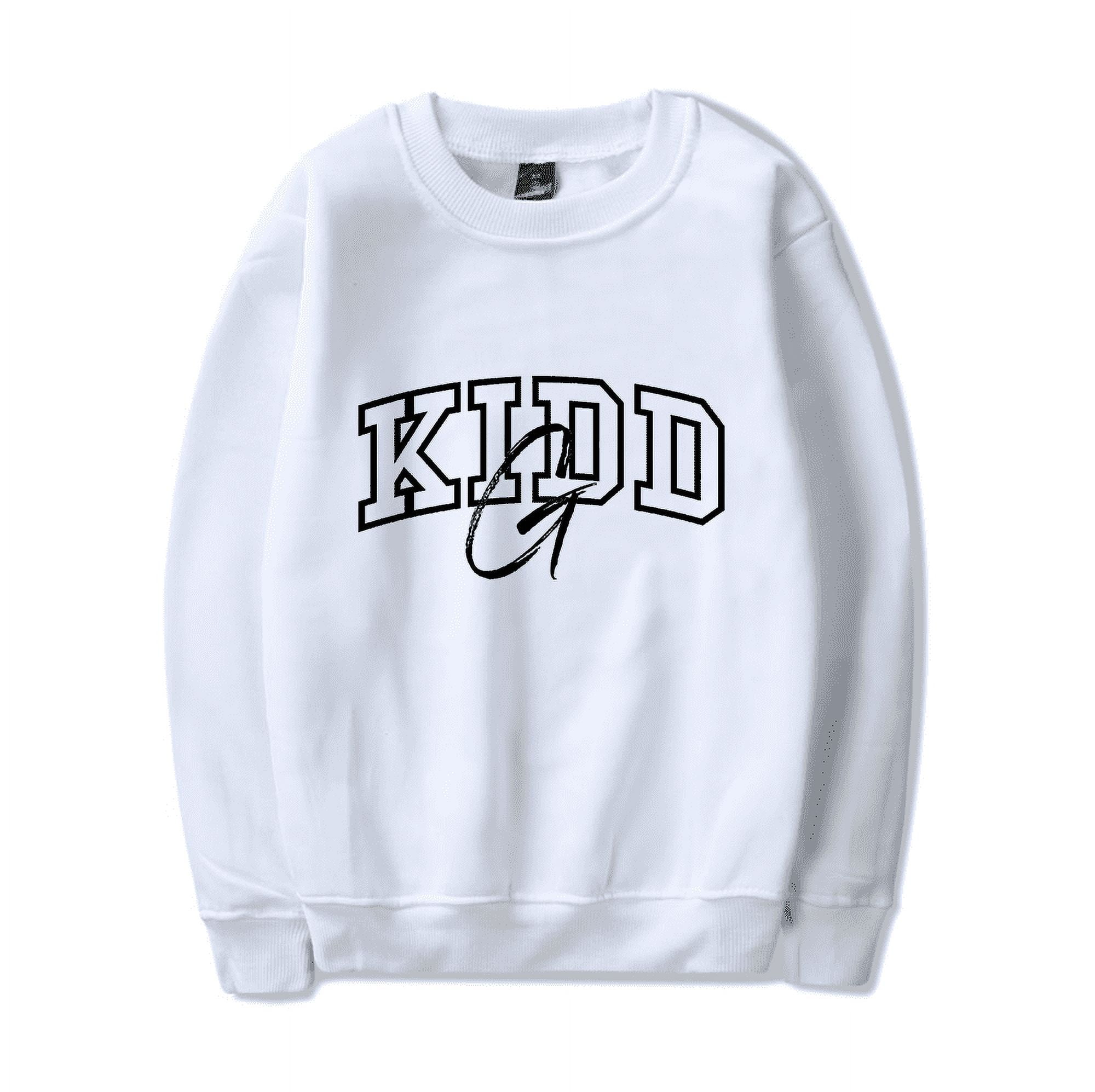 Singer Kidd G Merch Long Sleeve Sweatshirt Classic Logo Hoodies Casual ...
