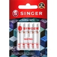 SINGER Quilting Sewing Machine Needles, Size 80/12 - 5 Count - Walmart.com