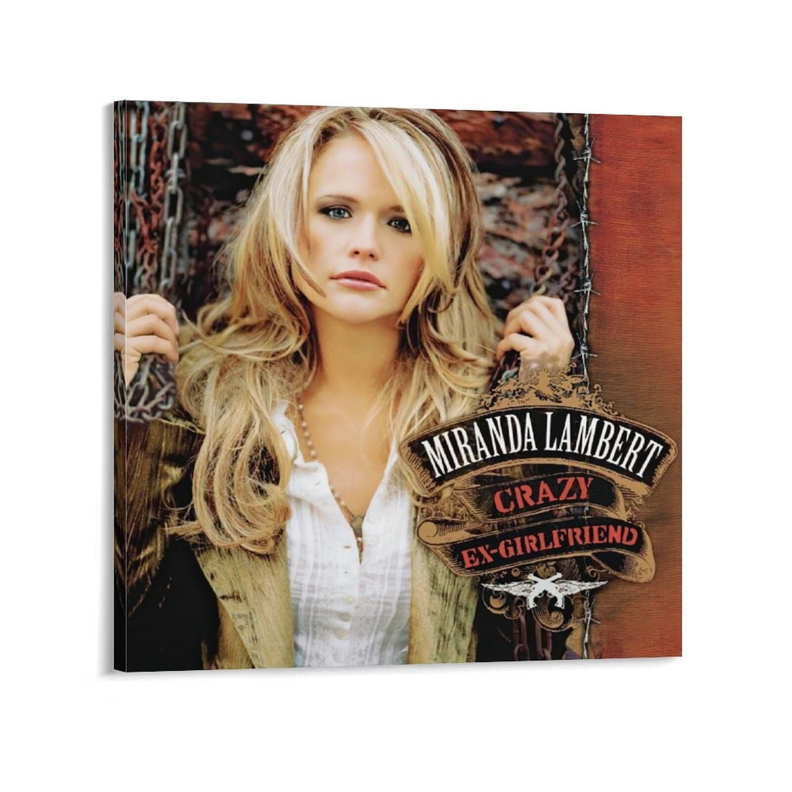 Singer Miranda Lambert Music Cover Wall Art Posters For Room Aesthetic ...