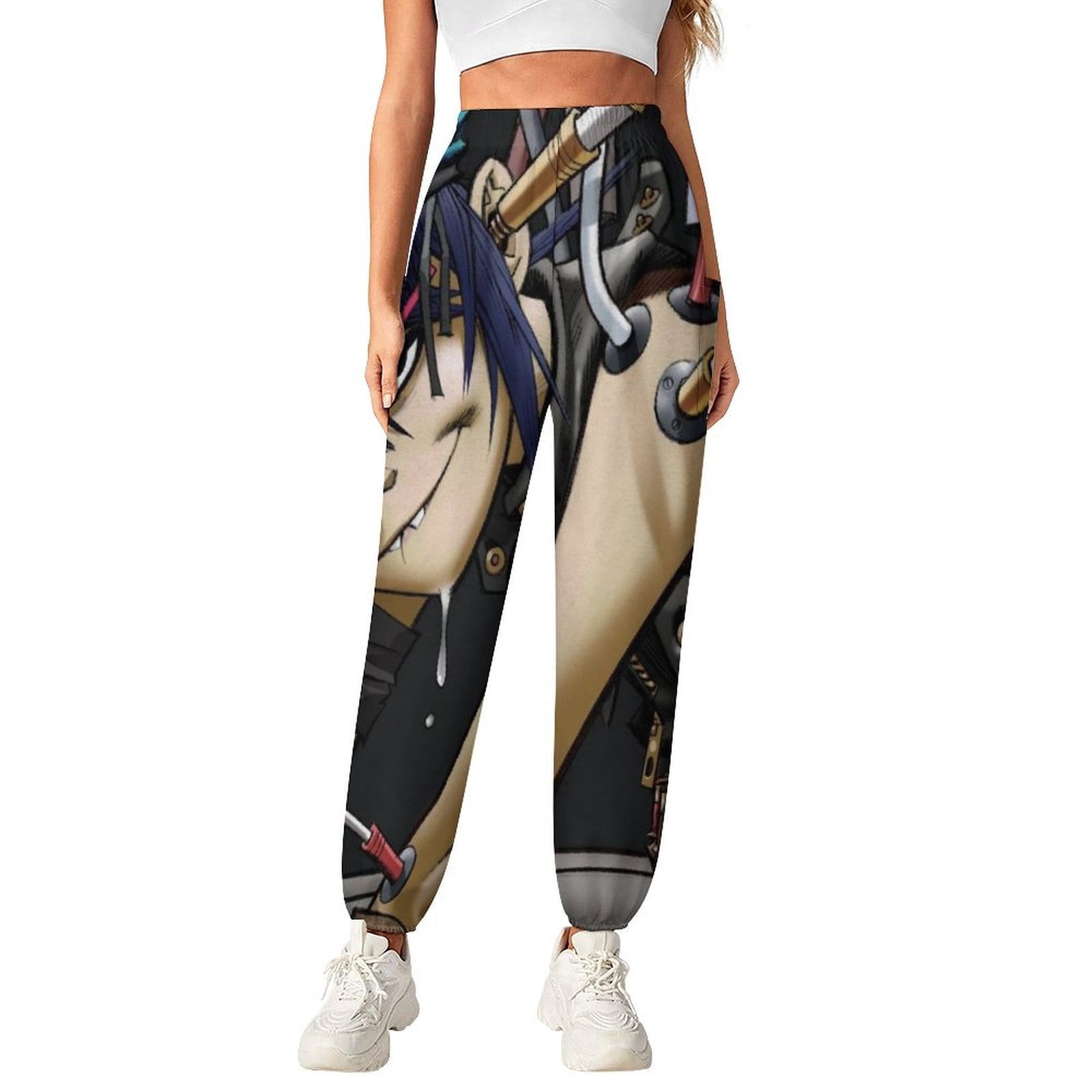 Singer Noodle Gorillaz Women's Yoga Bloomers Pants Running Workout Gym ...
