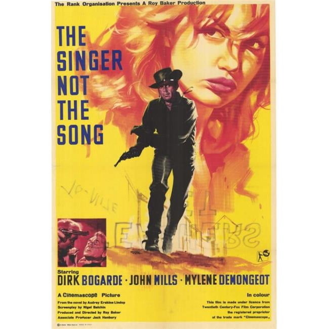 Singer Not the Song Movie Poster - 27 x 40 in. - Walmart.com