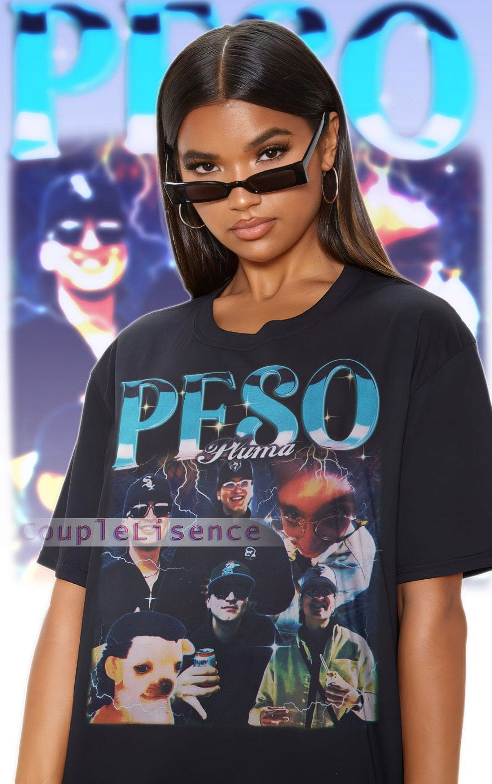 Singer PESO PLUMA Vintage Shirt | Peso Pluma Homage Fan Tees | Peso ...