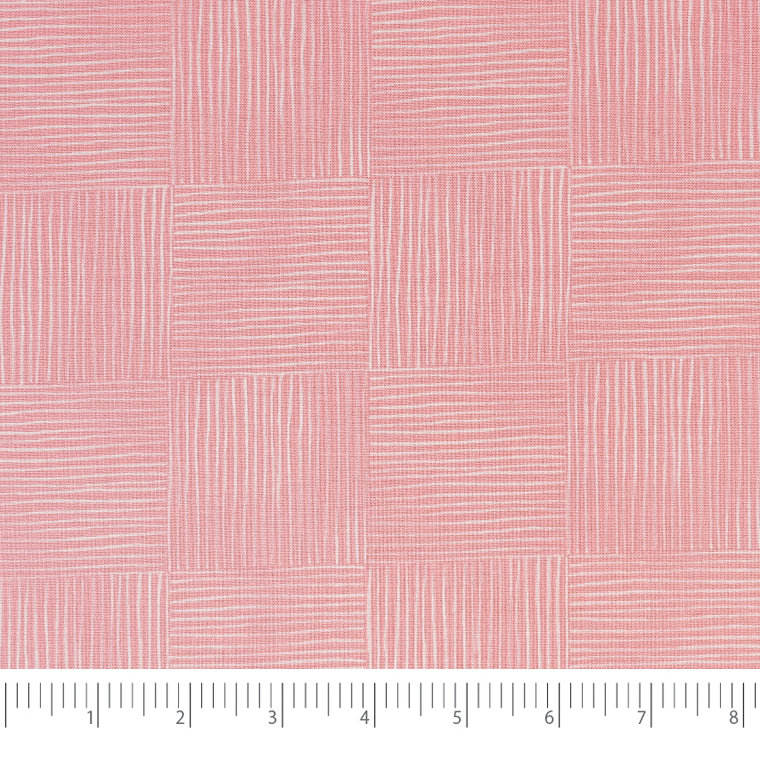 Singer Print Fabric, 100% Premium Cotton, Sewing Quilting, 44 inch, Floral Pastels Pnk Stripe 3 ...