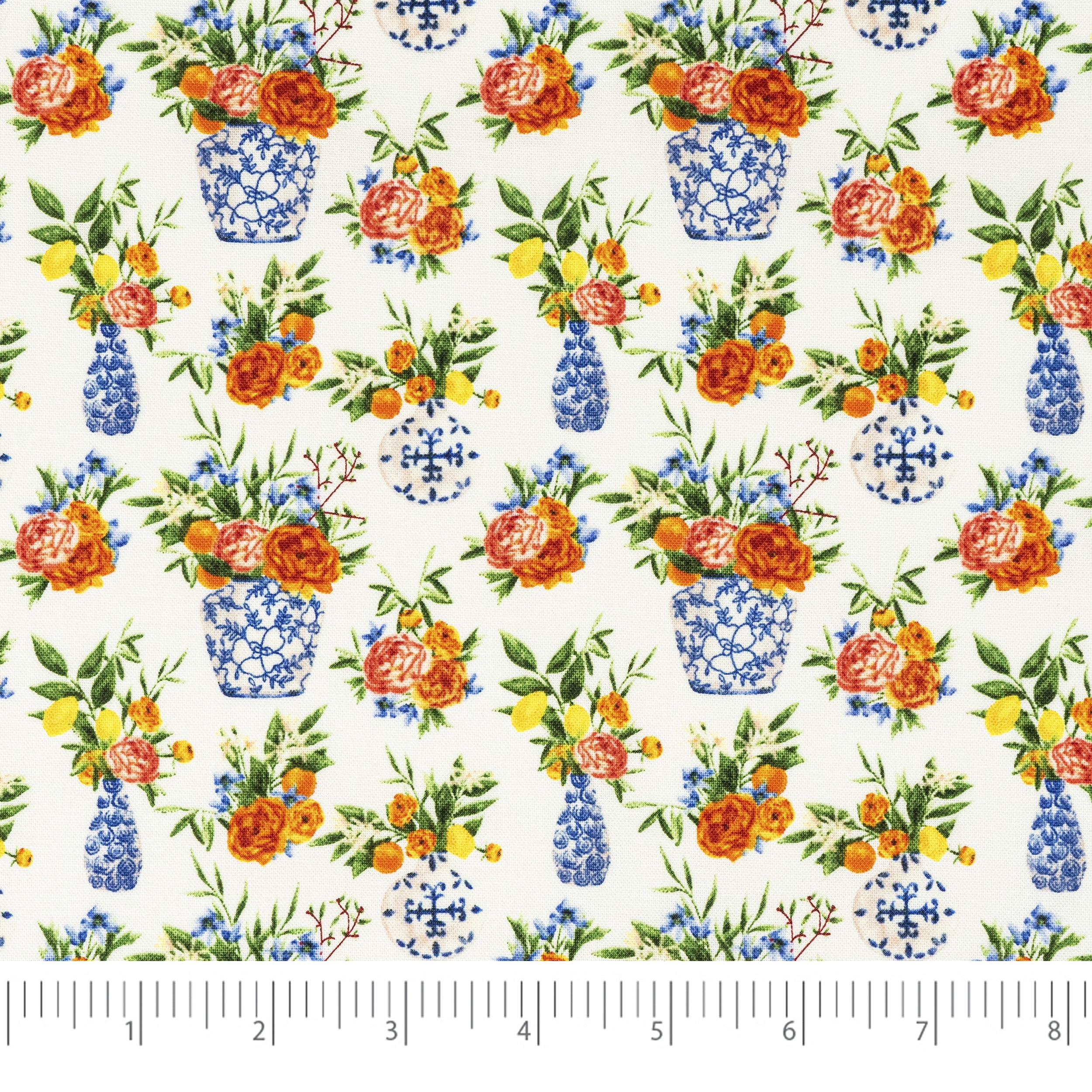 Singer Print Fabric, 100% Premium Cotton, Sewing Quilting, 44 inch ...