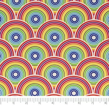 Singer Print Fabric, 100% Premium Cotton, Sewing Quilting, 44 inch ...