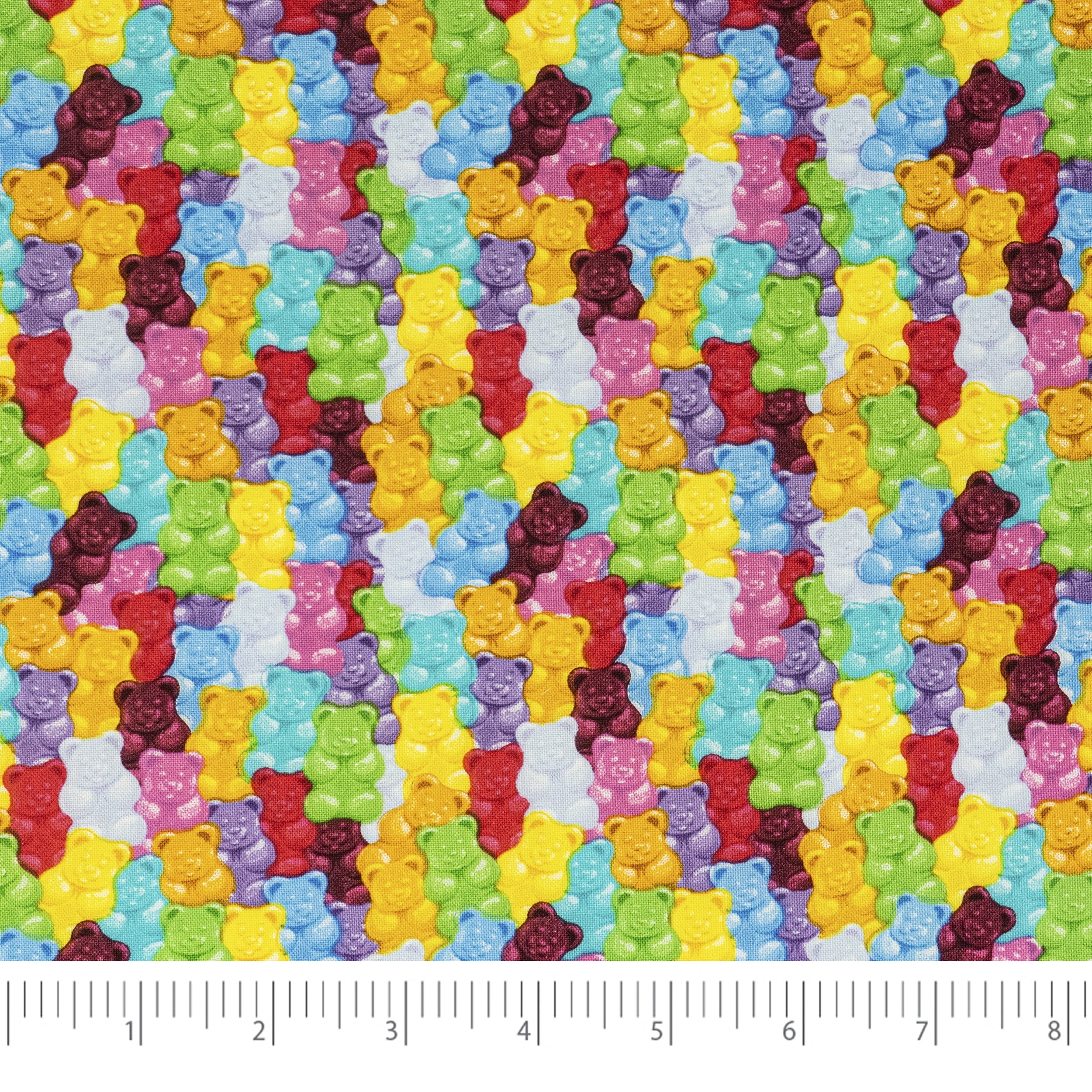 Singer Print Fabric, 100% Premium Cotton, Sewing Quilting, 44 inch ...