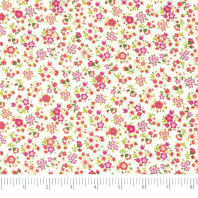 Singer Print Fabric, 100% Premium Cotton, Sewing Quilting, 44 inch ...