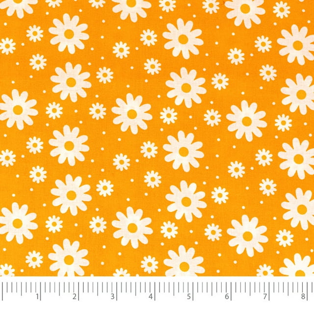 Singer Print Fabric, 100% Premium Cotton, Sewing Quilting, 44 inch ...