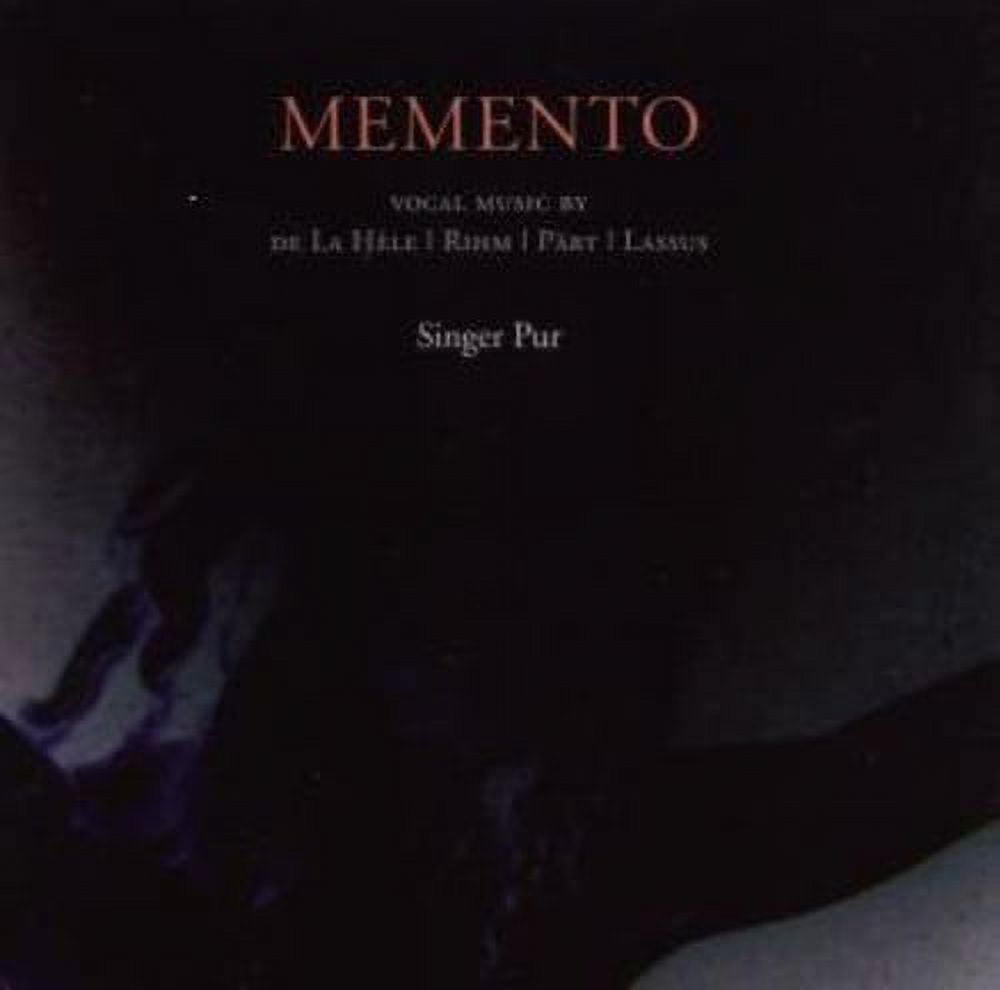 Singer Pur - Memento: Renaissance & Modern Sacred Works for - Music ...