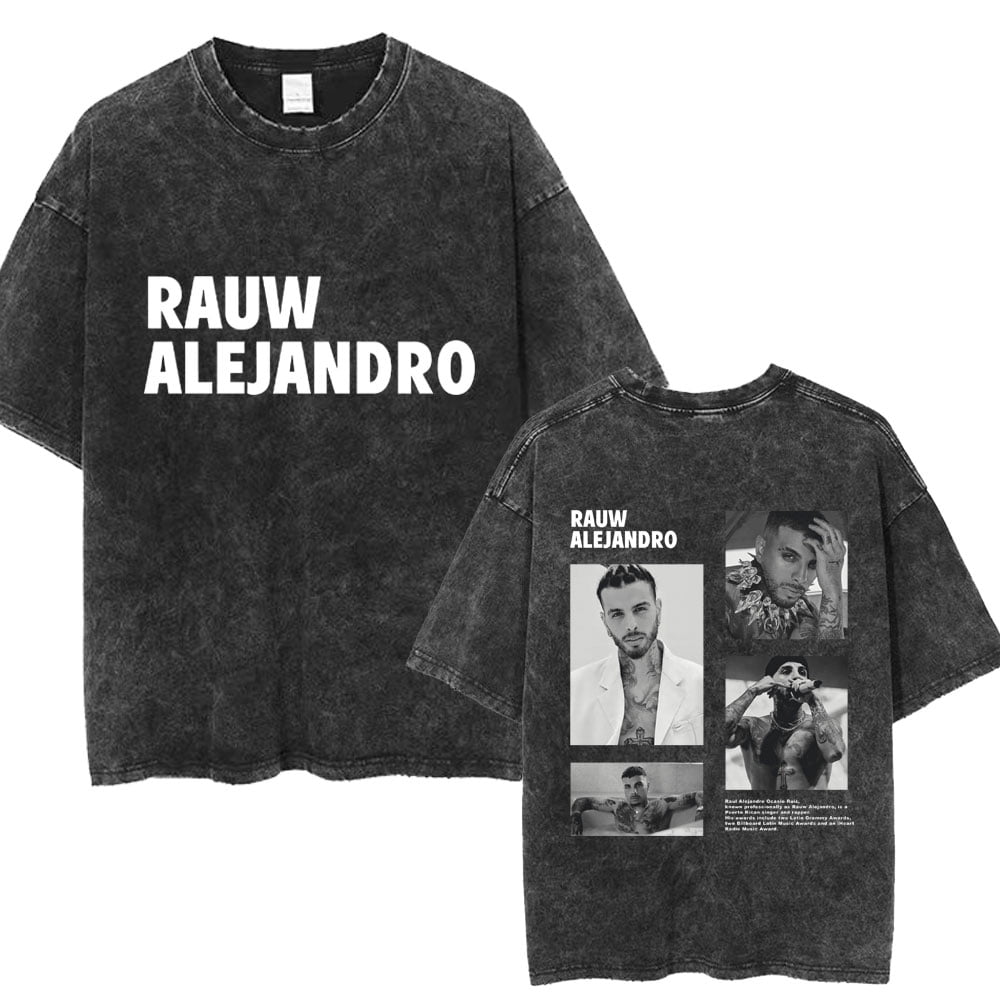 Singer Rapper Classic 2Side Wash T Shirt Men Women Hip Hop Trendy T ...