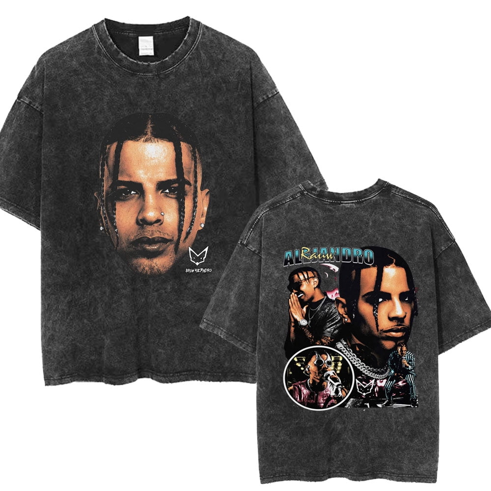 Singer Rapper Classic 2Side Wash T Shirt Men Women Hip Hop Trendy T ...