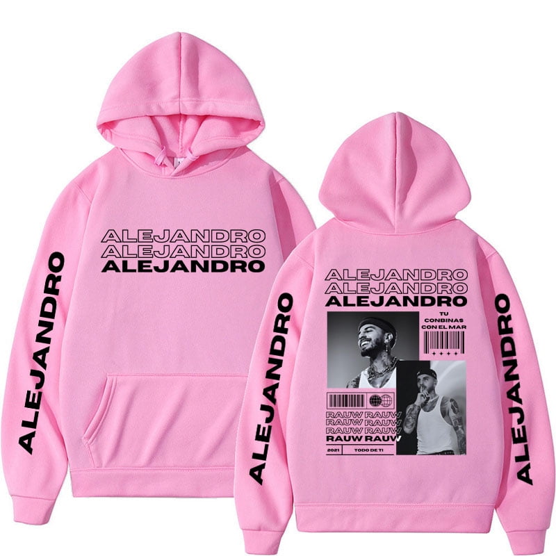 Singer Rauw Alejandro Album Todo De Ti Hoodie Men's Hip Hop Vintage ...