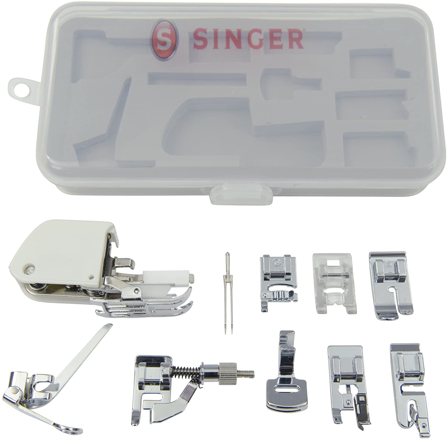 SINGER, 10pc Presser Foot Kit, U2-SU5-021, for Singer sewing machines ...