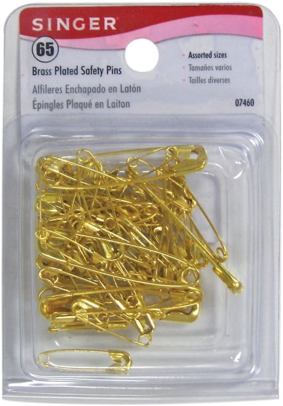 Singer Safety Pins-Sizes 1 To 3 65/Pkg - Walmart.com