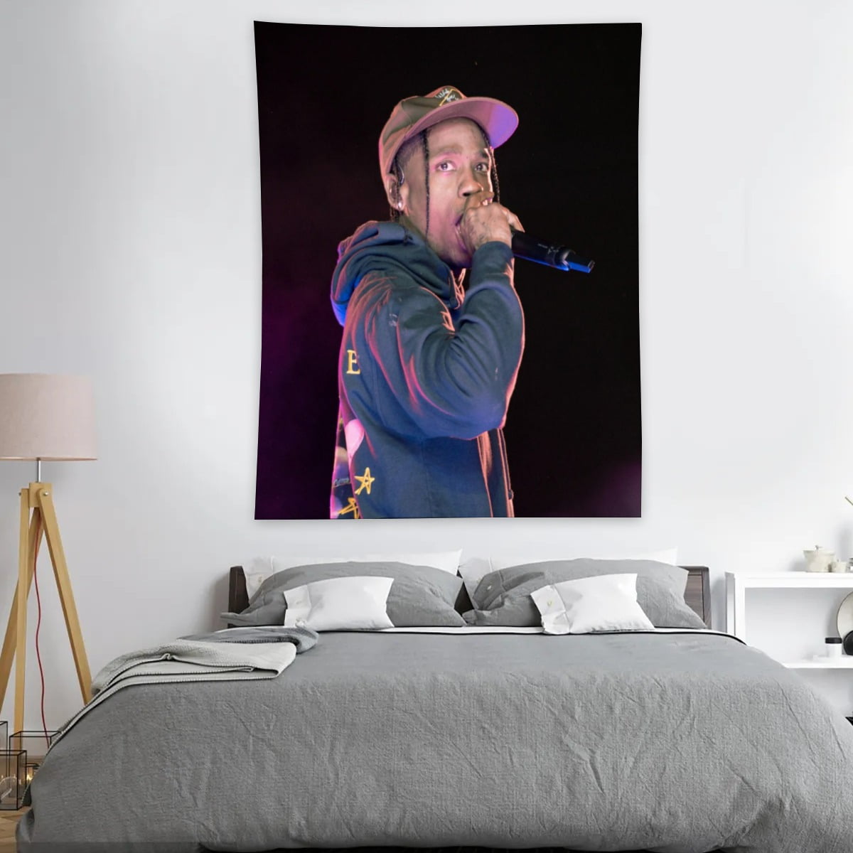 Singer Scott Travis Tapestry Gift Wall Hanging Backdrop for Room ...