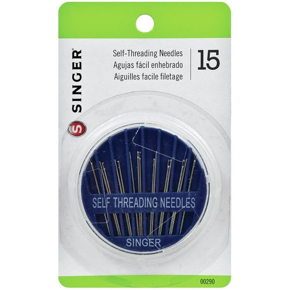 Singer Self-Threading Hand Needle Compact-Assorted 15/Pkg - Walmart.com