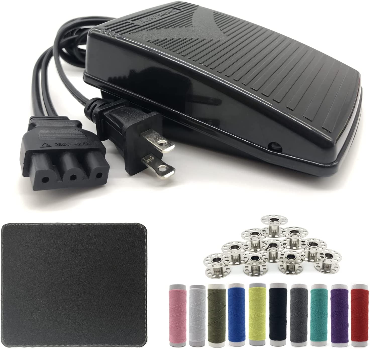 Singer Sewing Machine Pedal and Power Cord, with Foot Pedal Non Slip ...