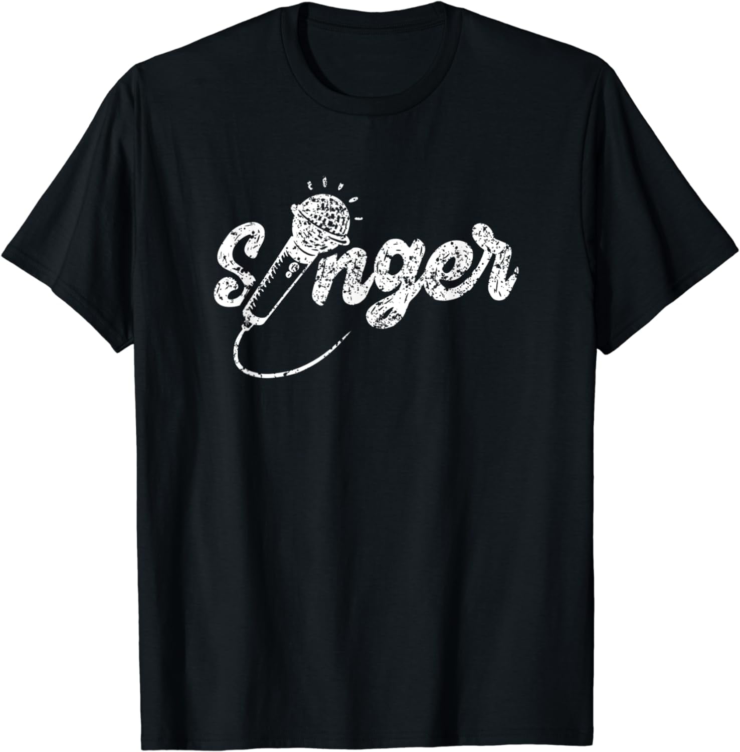 Singer Singing Choir Song Karaoke T-Shirt - Walmart.com