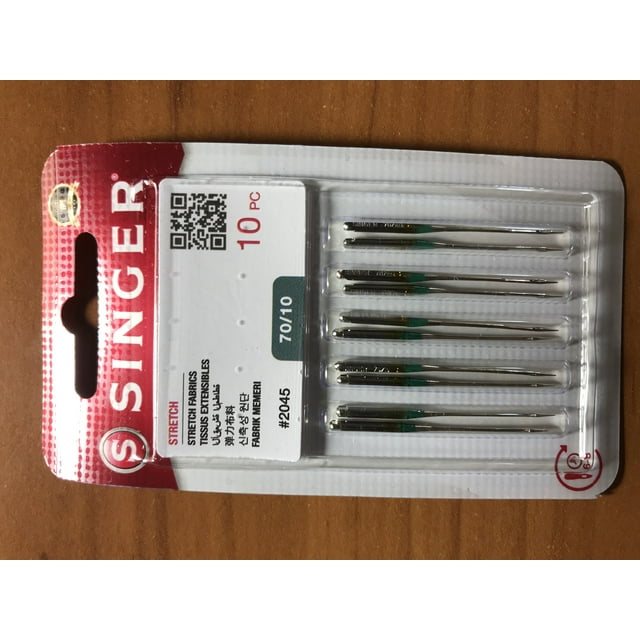 Singer Stretch 2045 Sewing Machine Needles Size 70/10 - Walmart.com
